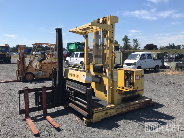 Hyster R30CH Forklifts Order Picker Specs and Dimensions - VeriTread