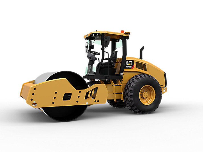 Caterpillar CS11GC Compactor Specs and Dimensions - VeriTread