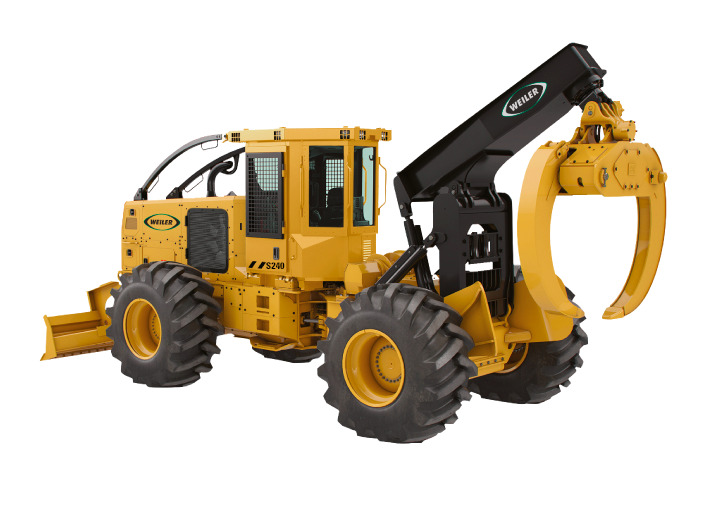 Weiler S240 Skidders transport quote to Newcomb, NY. VeriTread Load 1619404