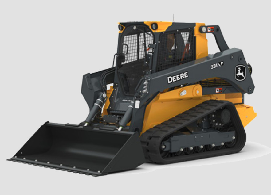 John Deere 335P Skid Steer Loader Specs and Dimensions - VeriTread