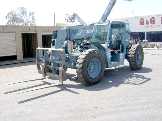 Gradall 534D6 Telehandler Specs and Dimensions - VeriTread