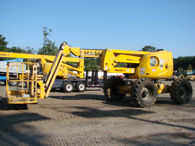 Haulotte HA46JRT Aerial Work Platform Specs and Dimensions - VeriTread