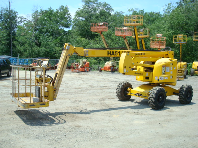 Haulotte HA51JRT Aerial Work Platform Specs: Dimensions & Weight ...