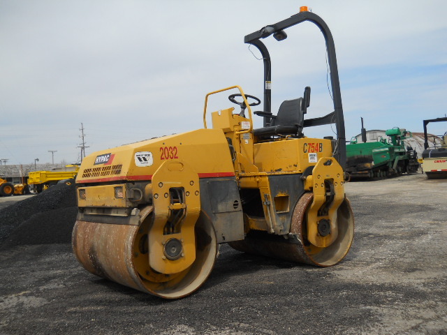 Hypac C754B Compactor Specs and Dimensions - VeriTread