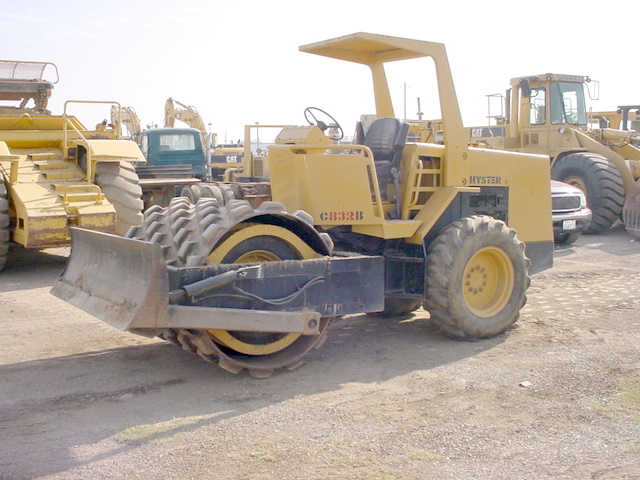 Hyster C832B Compactor Specs and Dimensions - VeriTread