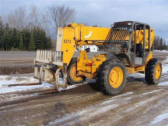 JCB 508C Telehandler Specs and Dimensions - VeriTread
