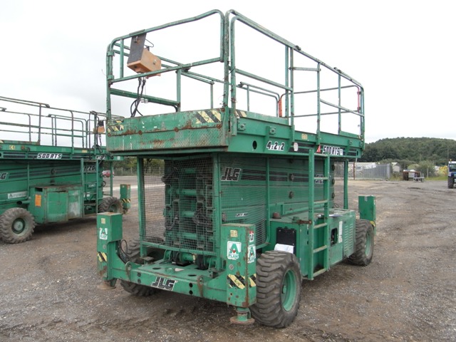 JLG 500RTS Telehandler Specs and Dimensions - VeriTread