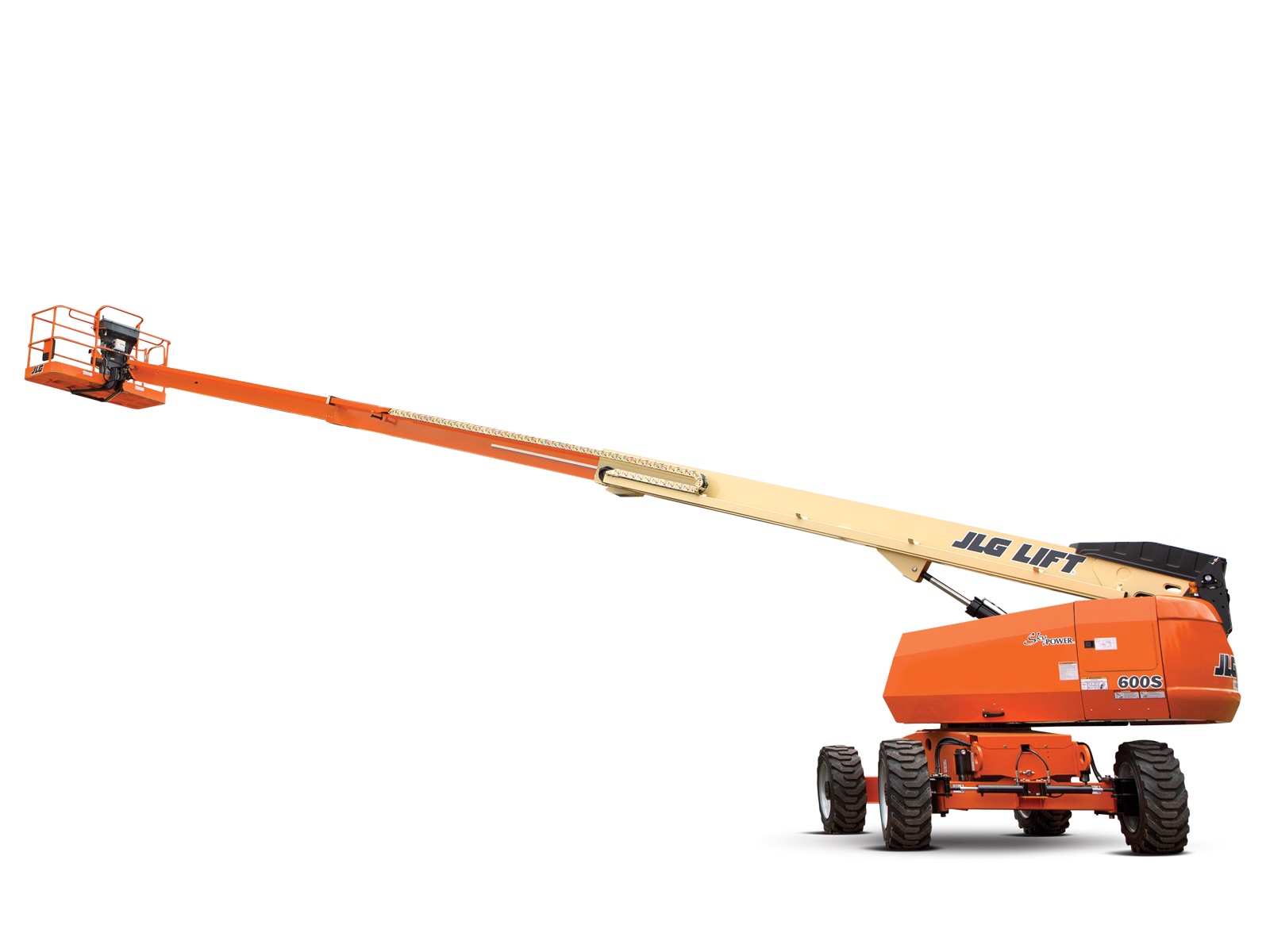 JLG 600S Aerial Work Platform Specs and Dimensions - VeriTread