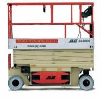 JLG 2630ES Aerial Work Platform Specs and Dimensions - VeriTread