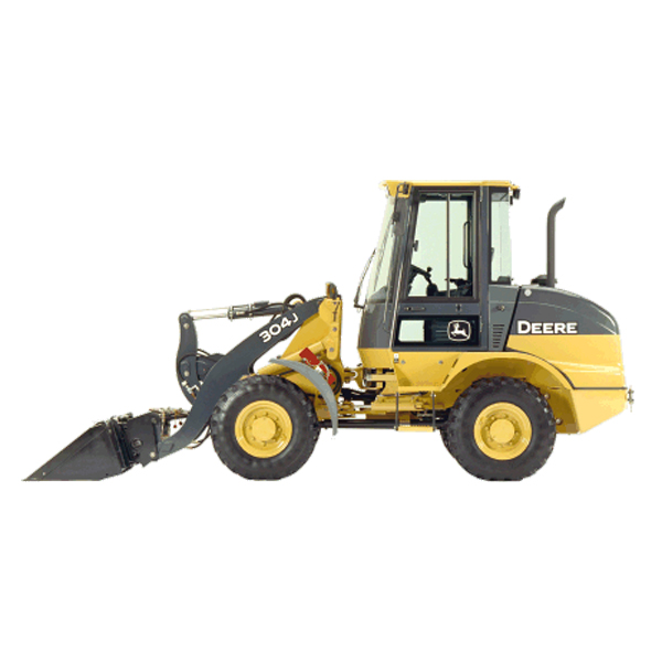 John Deere 304J Wheel Loader Specs and Dimensions - VeriTread