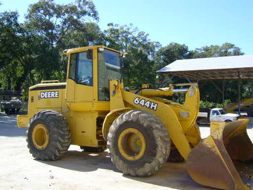 John Deere 644H Wheel Loader Specs and Dimensions - VeriTread