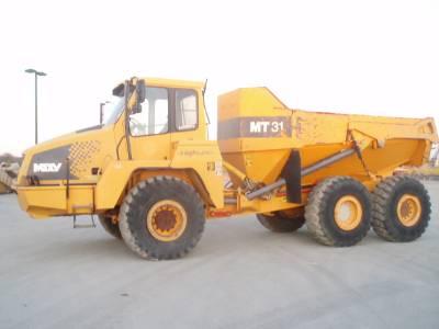 Moxy MT31 Articulated Dump Truck Specs and Dimensions - VeriTread