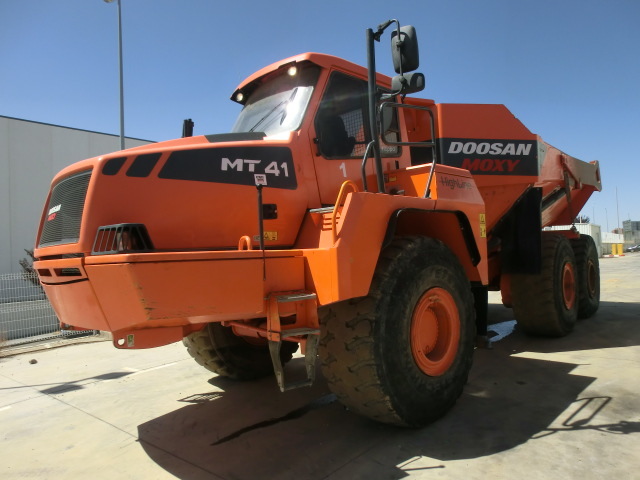 Moxy MT41 Articulated Dump Truck Specs and Dimensions - VeriTread