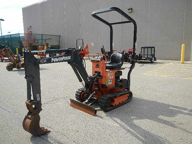 Powerhouse PX10 Mini Excavator Specs and Dimensions - VeriTread