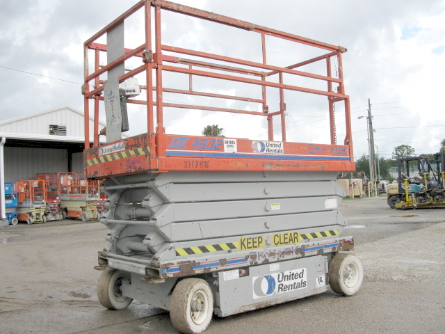 Skyjack SJIII4832 Aerial Work Platform Specs: Dimensions & Weight ...