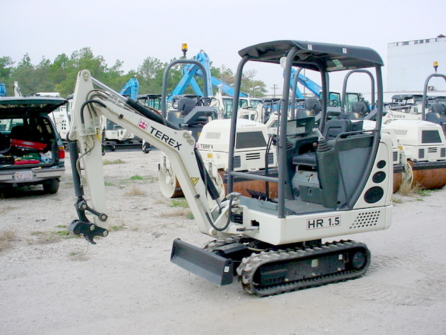 Terex HR15 Mini Excavator Specs and Dimensions - VeriTread