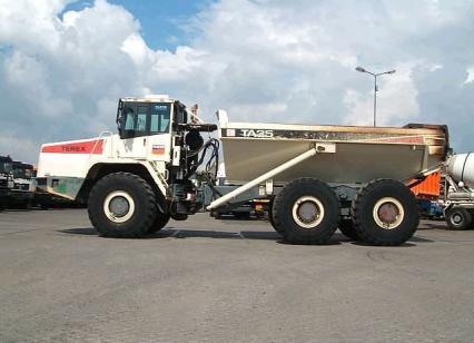 Terex TA35 Articulated Dump Truck Specs and Dimensions - VeriTread