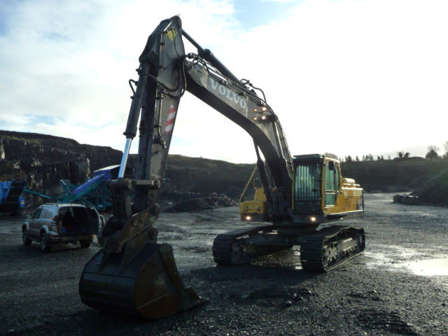 Volvo EC360B Excavator Specs and Dimensions - VeriTread