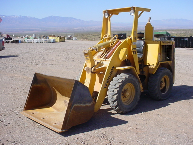 Waldon 4500B Wheel Loader Specs and Dimensions - VeriTread