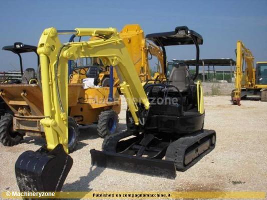 Yanmar VIO27 Mini Excavator Specs and Dimensions - VeriTread
