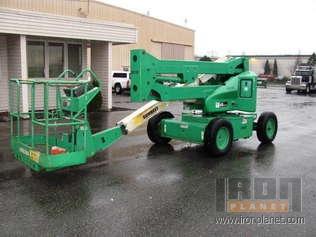 JLG 45E Telehandler Specs and Dimensions - VeriTread