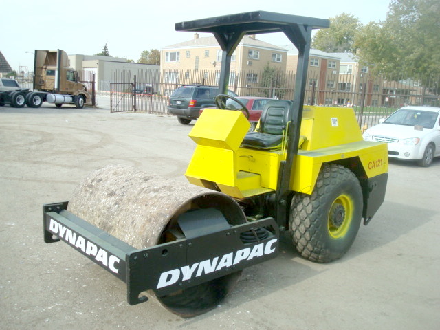Dynapac CA121 Compactor Specs and Dimensions - VeriTread