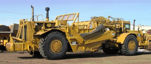 Caterpillar 627F Scraper Specs and Dimensions - VeriTread