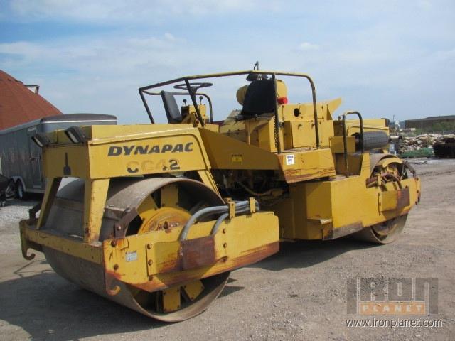 Dynapac CC42A Compactor Specs and Dimensions - VeriTread