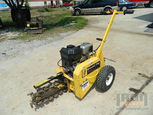 Groundhog T4 Trencher Specs and Dimensions - VeriTread