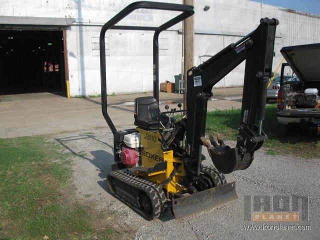 Boxer PX10 Mini Excavator Specs and Dimensions - VeriTread