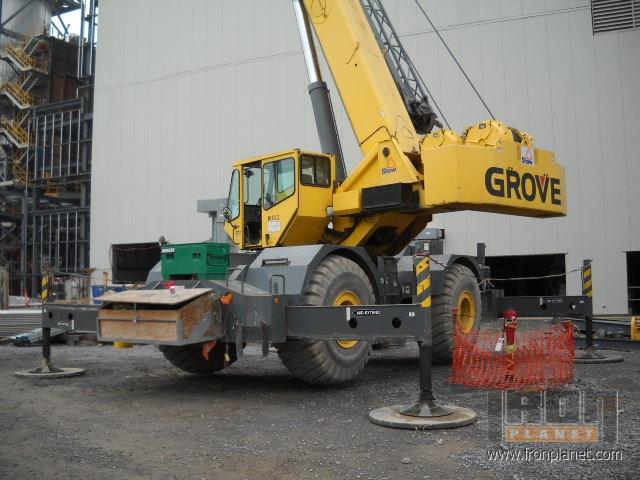 Grove RT700E Cranes Mobile Specs and Dimensions - VeriTread