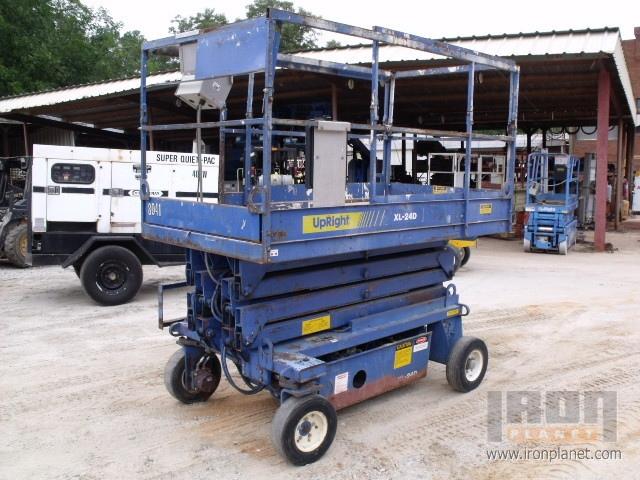 UpRight XL24D Aerial Work Platform Specs and Dimensions - VeriTread