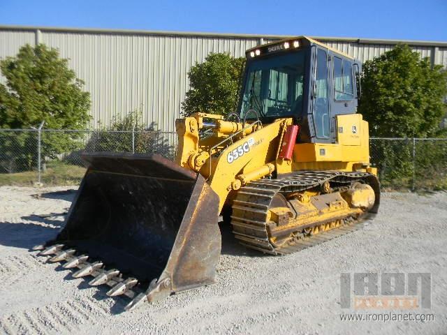 John Deere 655CSERIESII Wheel Loader Specs and Dimensions - VeriTread