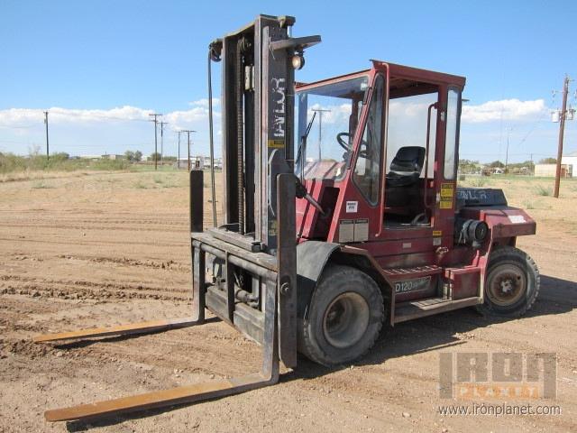 Taylor tm120 Forklifts Cushion Tire Specs and Dimensions - VeriTread