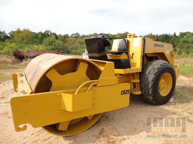 Dynapac CA25IID Compactor Specs and Dimensions - VeriTread