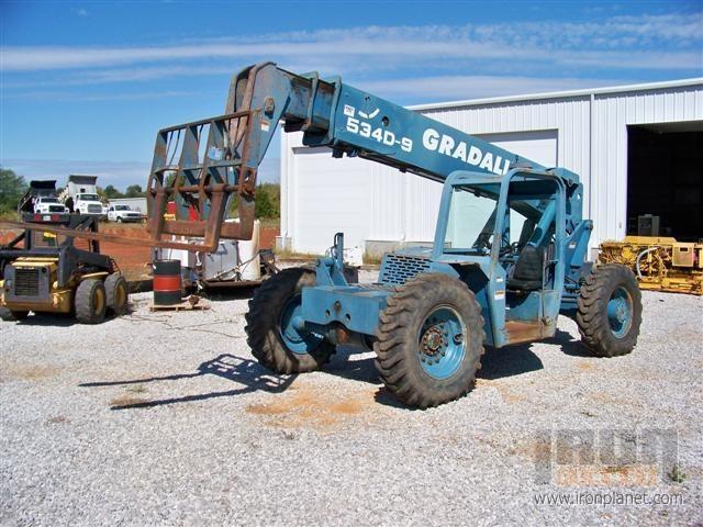 Gradall 534D9 Telehandler Specs and Dimensions - VeriTread