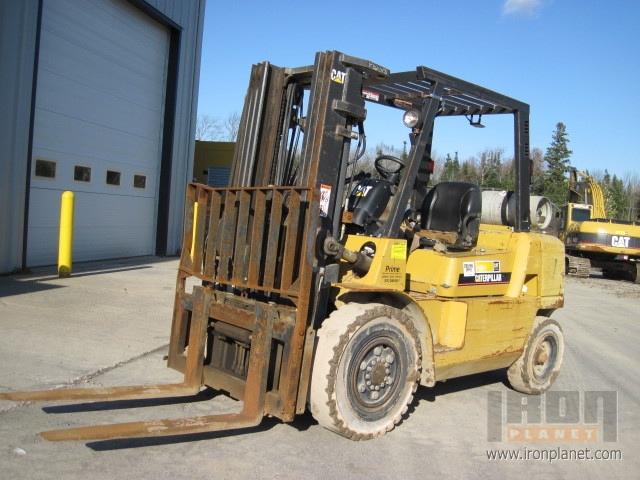 Caterpillar GP40K Forklifts Cushion Tire Specs and Dimensions - VeriTread