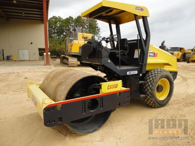 Hypac C830D Compactor Specs and Dimensions - VeriTread