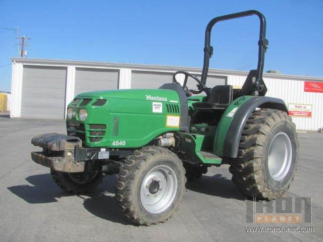 Montana 4540 Farm Tractor Specs and Dimensions - VeriTread