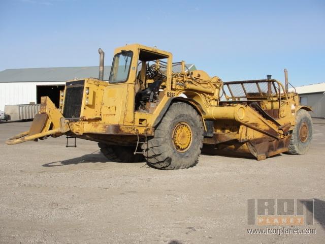 Caterpillar 627EPP Scraper Specs and Dimensions - VeriTread
