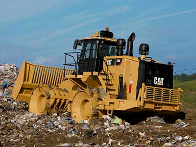 Caterpillar 826C Compactor Specs and Dimensions - VeriTread