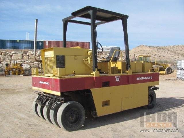 Dynapac CP14 Compactor Specs and Dimensions - VeriTread