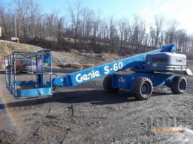 Genie S602WD Aerial Work Platform Specs and Dimensions - VeriTread