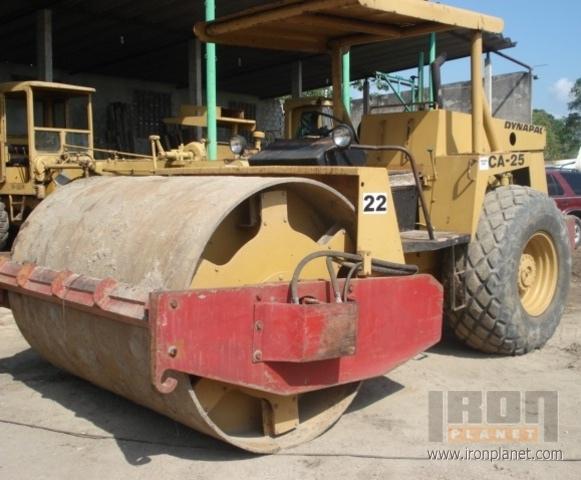 Dynapac CA25PD Compactor Specs and Dimensions - VeriTread