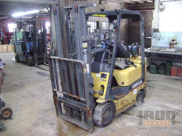 Caterpillar GC15K Forklifts Cushion Tire Specs: Dimensions & Weight ...