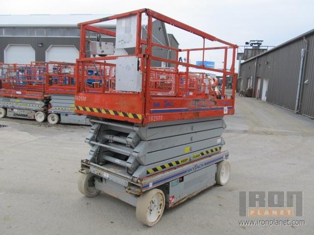 Skyjack SJ4632 Aerial Work Platform Specs and Dimensions - VeriTread