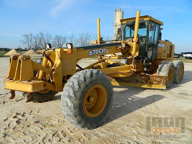 John Deere 670CHSERIESII Motor Grader Specs: Dimensions & Weight ...