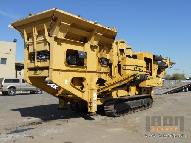 Extec IC13 Crusher Specs and Dimensions - VeriTread