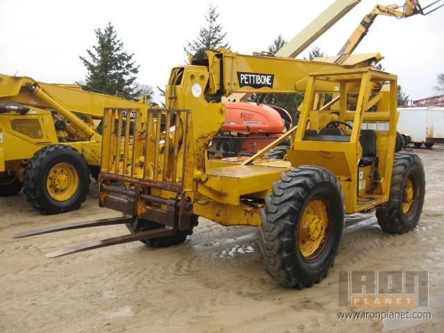 Pettibone B66D Telehandler Specs and Dimensions - VeriTread