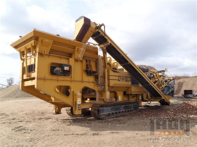 Extec IC13R Crusher Specs and Dimensions - VeriTread